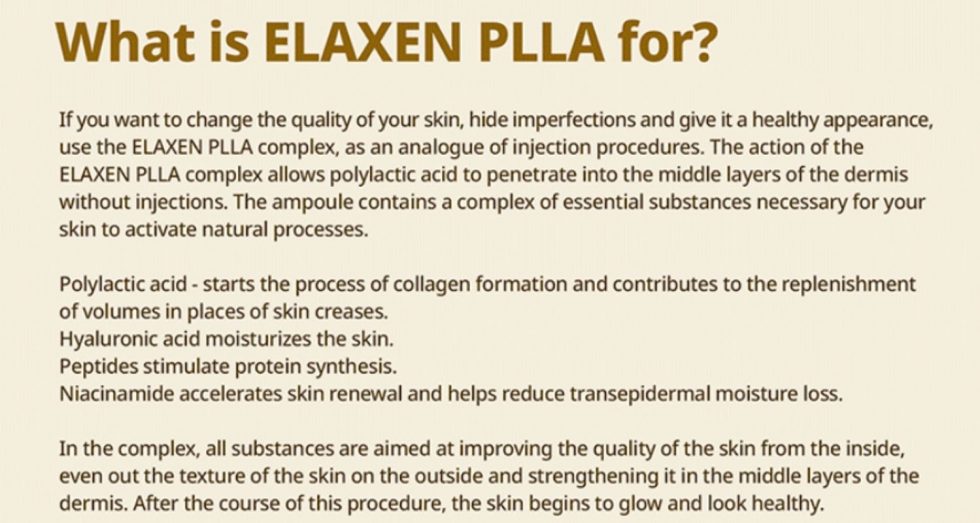 Elaxen PLLA Mask - DIY55