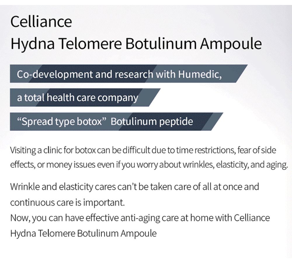 Celliance HYDNA Botul.Ampoule & Justice for Gigi - DIY55