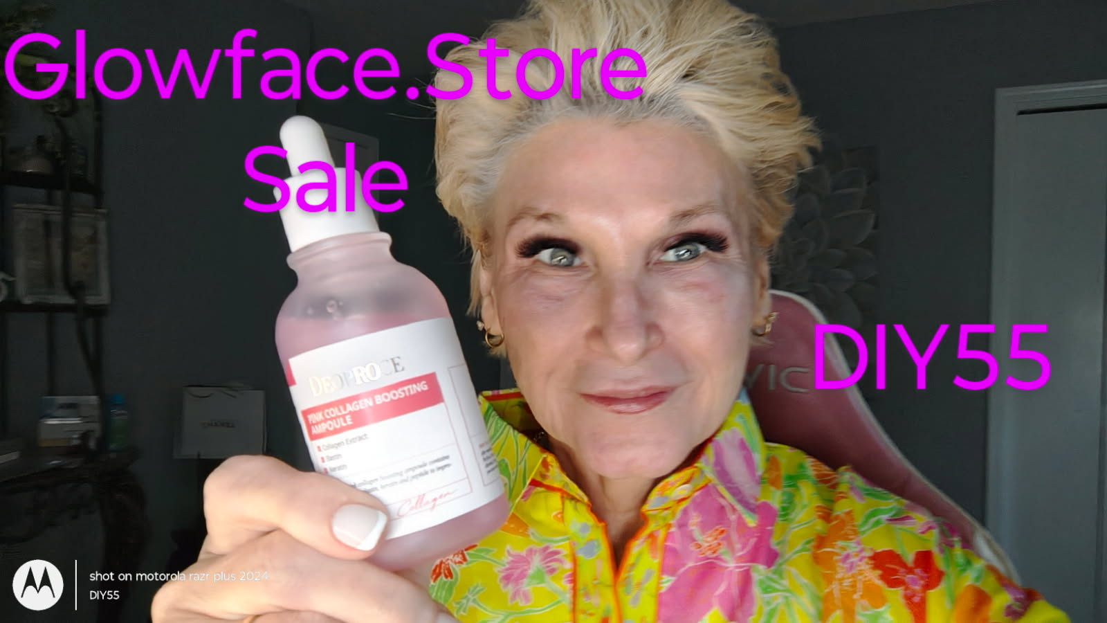 Microneedling with Pink Collagen Booster & Glowface Sale - DIY55