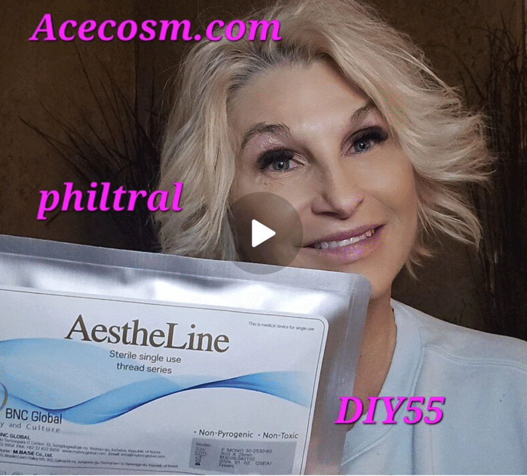 PDO Threads for Lip Philtrum - DIY55